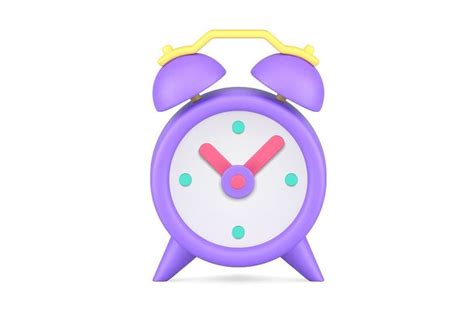 Analog Vintage Alarm Clock Time Measurement