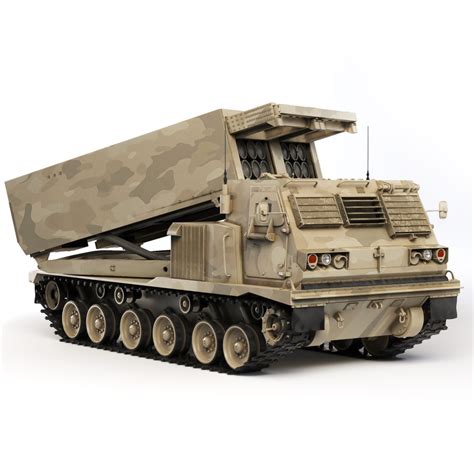 Mlrs M270 A1 1998 3d Model For Vray
