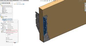 SOLIDWORKS Simulation Define Shell Elements By Selected Faces