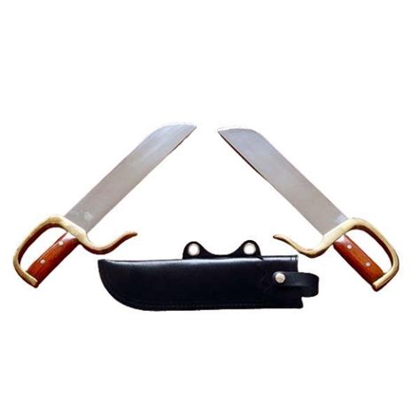 Coppia Coltelli A Farfalla Ip Man Wing Tsun Forgiate A Mano