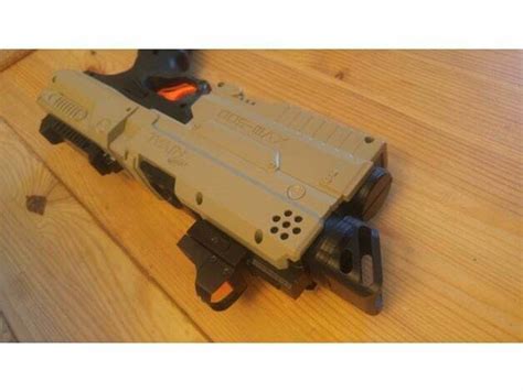 Stl File Nerf Kronos Front Picatinny Rail・model To Download And 3d