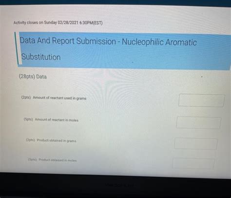 solved activity closes on sunday 02 28 2021 6 30pm est data