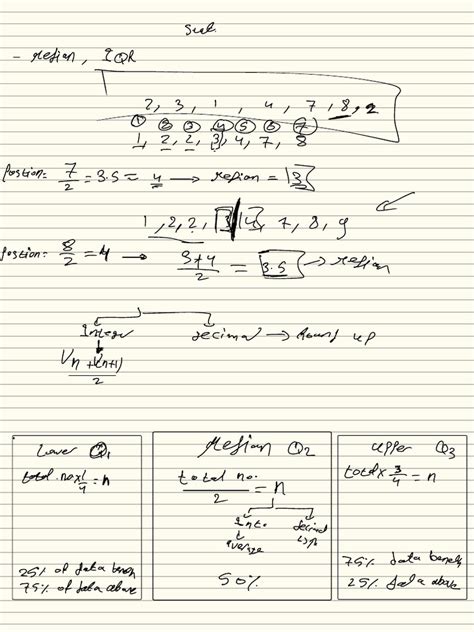 Statistics Class Notes Pdf
