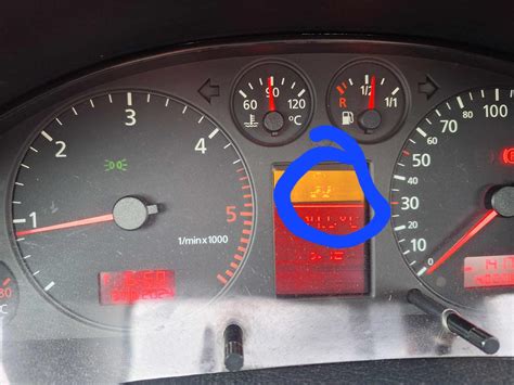Which Fault Sign Is This R Audi