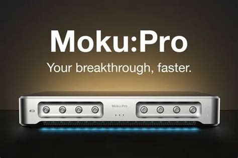 Multi Functional Test And Measuring Moku Pro 9 In 1 The Complete Engineering And Research Lab