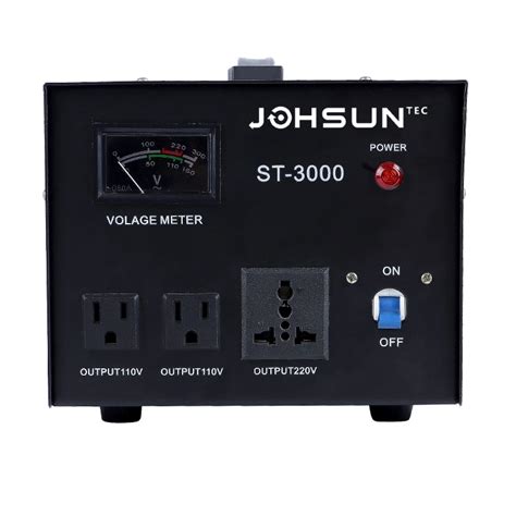 Factory 110v 220v Voltage Converter Portable Step Up And Step Down