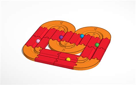 3d Design Ball And Track Tinkercad