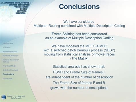 An Analytical Model Of Mpeg 4 Multiple Description Video Sources Ppt