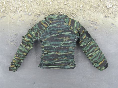 Chinese Pap Snow Leopard Cu Tiger Stripe Camo Uniform Set Blackopstoys