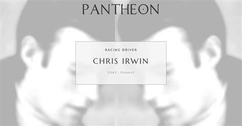 Chris Irwin Biography Pantheon