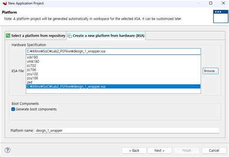 Vitis Processing System Programming