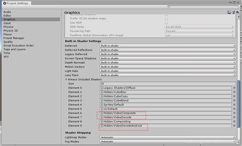 unity videoplayer 视频播放问题：编辑器可以播放，打包之后真机黑屏，但有声音 unity videoplayer 打包后的问题
