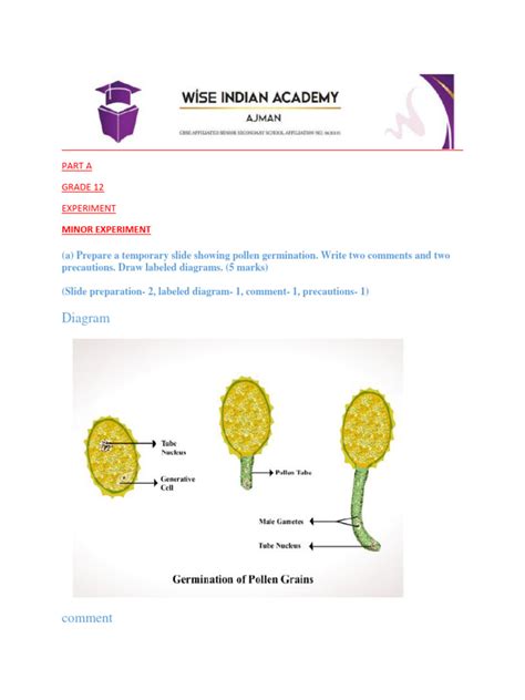 Part 1 Experiments Grade 12 Bio Practicals Pdf Cell Nucleus Cell
