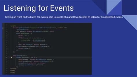 Introduction To Websockets Laravel Reverb Presentation Ppt