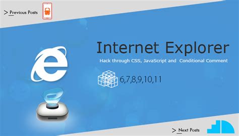 ie hack through css js and conditional comment