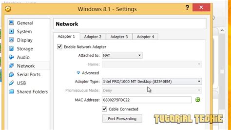 Tutorial Techie Explains Oracle Vm Virtualbox Network Adapters