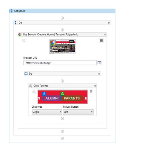 Continue Browser In A New Sequence After Clicking A Button In Old Sequence Activities Uipath