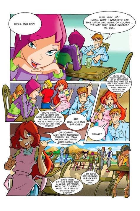 Pin De Aurat En Winx Club Comic