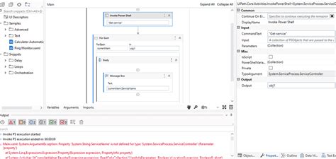 Getting Following Error While Trying To Run The Process Process
