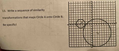 Solved 13 Write A Sequence Of Similarity Transformations That Maps