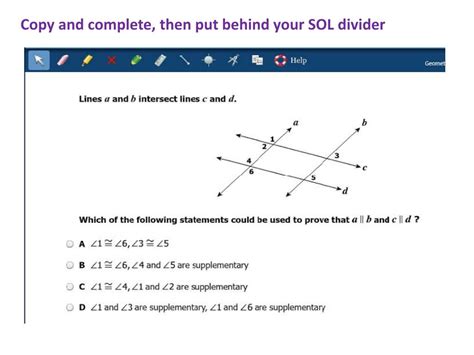 Proving Lines Parallel Worksheet Answers E Streetlight