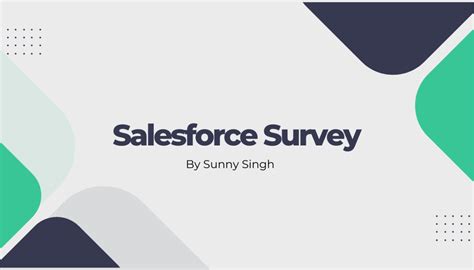 Salesforce Survey Get Started