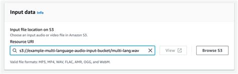 Automatically Identify Languages In Multi Lingual Audio Using Amazon