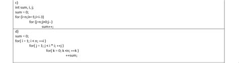 solved question 2 for each of the following program