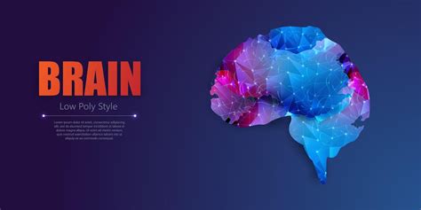 디지털 뇌 과학 및 기술 개념 신경망 Iq 테스트 프리미엄 벡터