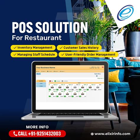 Elixir Technologies Pvt Ltd On Linkedin Restaurantbillingsoftware Elixirtechnologies Udaipur…