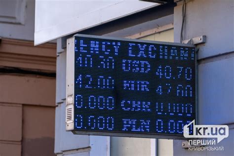 Курс валют в Кривом Роге 3 апреля Первый Криворожский