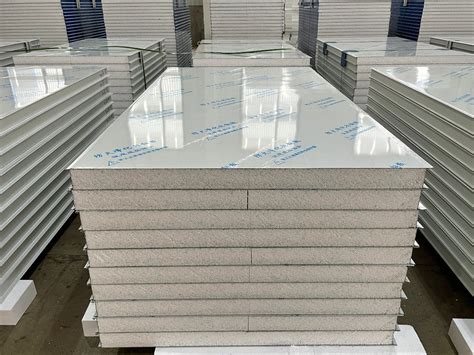 Polystyrene Composite Panels Double Sided Metal Insulated Foam Panels