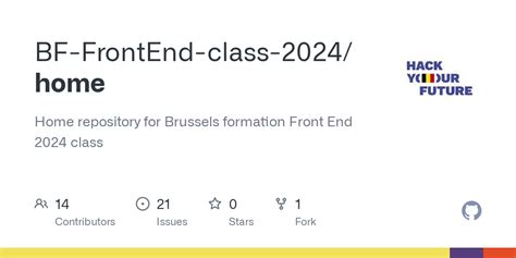 github bf frontend class 2024 home home repository for brussels