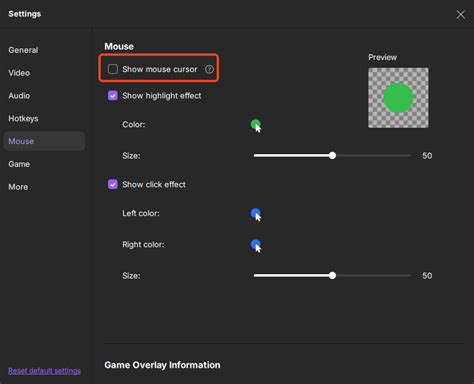 how to screen record without mouse cursor on windows mac