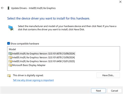 Intel Graphics Software Driver Update Intel Community