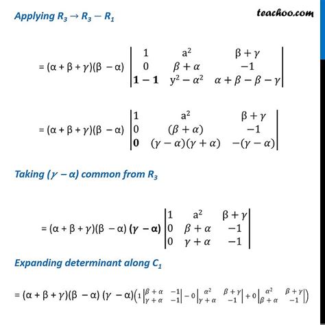 question 5 using properties of determinants determinants