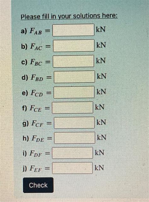 Solved Week 4 Question 2 Use The Force Method To Determine