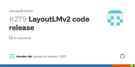 Layoutlmv2 Code Release · Issue 279 · Microsoftunilm · Github