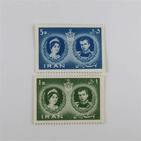 تمبر دوره محمدرضا شاه گالری آنتیک کالا