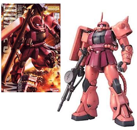 Ms 06 S Chars Zaku Ii Ver 20 Model Kit Escala 1100 Figura Gundam Mg