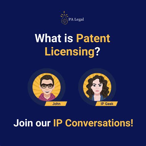 What Is Patent Licensing Ip Conversations Pa Legal