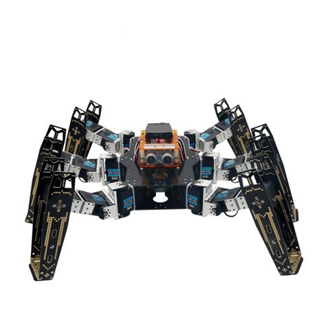 Robot Six Leg Foot Spider Full Kit With Servo Infared Remote Control Arduino Learning Free