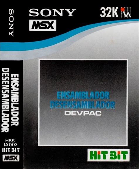 Devpac 1985 Msx Hisoft Releases Generation Msx