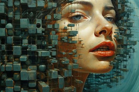 digital glitch background abstract noise effect computer screen error computer virus d rendering