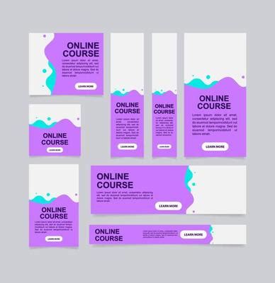 Course Banner Vector Art Icons And Graphics For Free Download