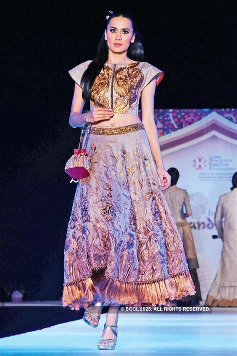 Sonalika Sahay At A Fashion Show Held At Dilli Haat New Delhi