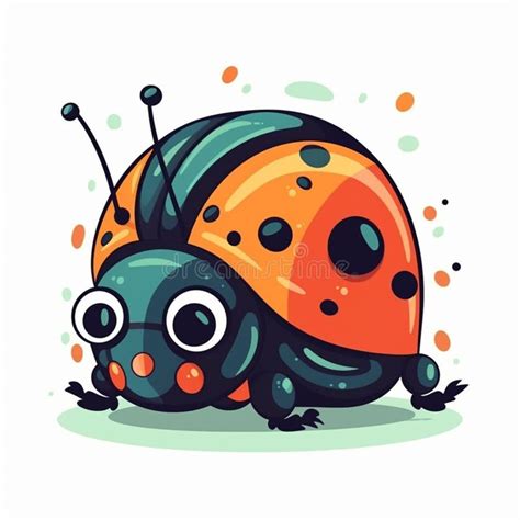 Cute Beetle Cartoon