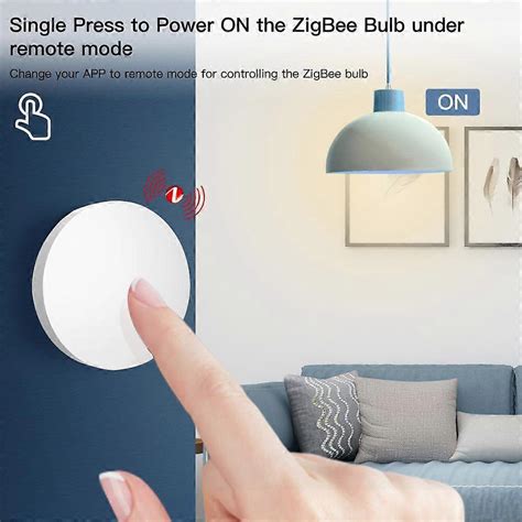 Tuya Zigbee Smart Push Button Scene Switch Wireless Remote Control On Off Key Controller Multi