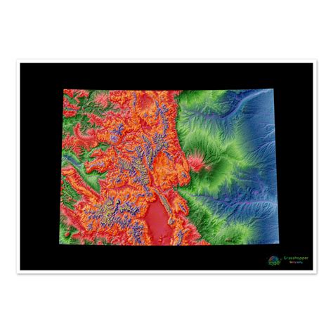 Colorado Elevation Map New York Peak Colorado 75 Minute Topographic
