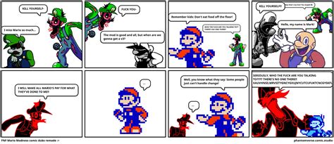 Fnf Mario Madness Comic Dubs Remade Comic Studio